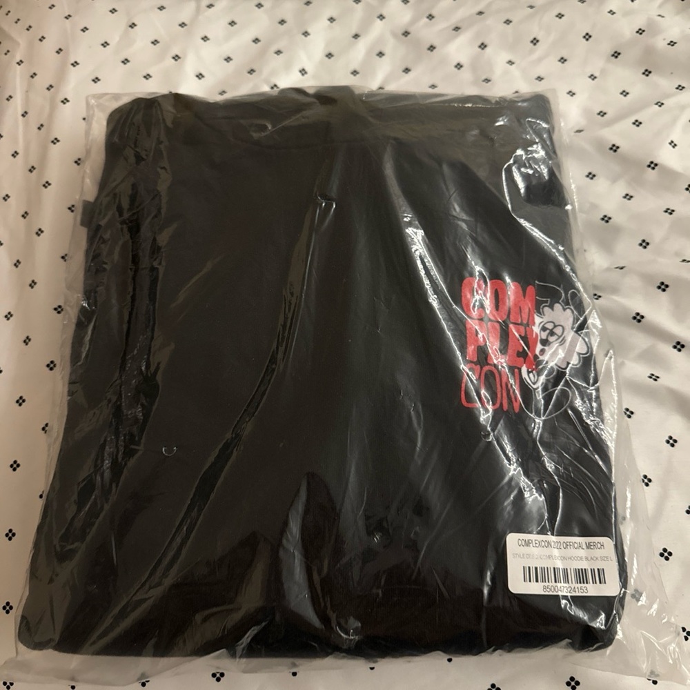 Complexcon X Verdy X Verdy Vick Black Logo Graphic Ho… - Gem